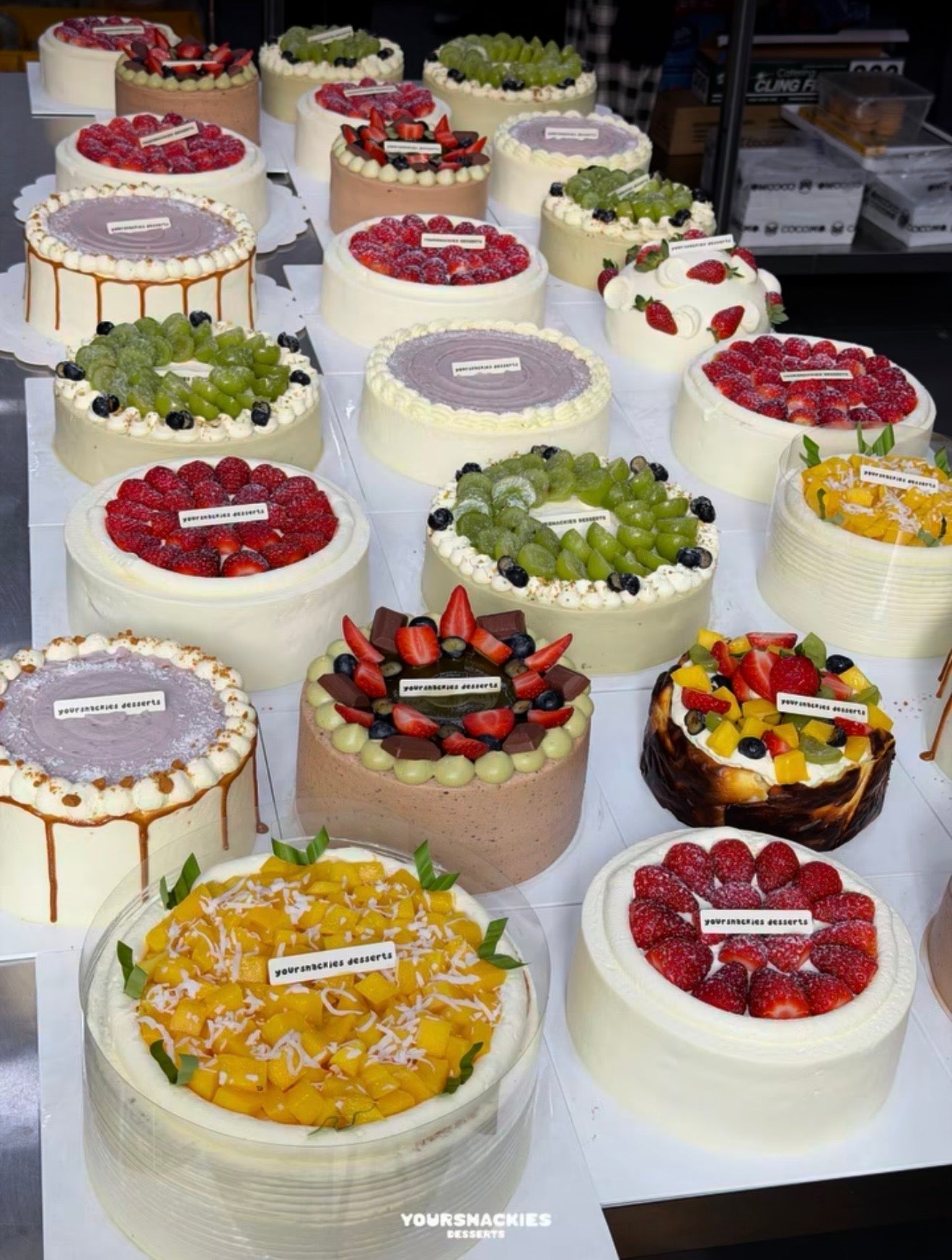 PRE-ORDER – Yoursnackies Desserts
